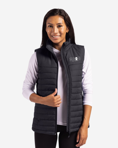 Ladies Elevation Eco Full Zip Puffer Vest
